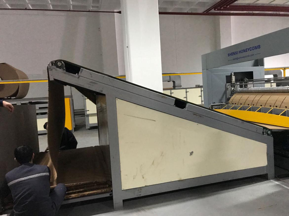 Continuous High Speed Full-Automatic Honeycomb Core Machine with CE Certificate from China ...
